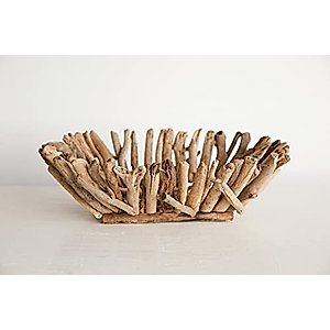 Creative Co-Op Driftwood Tray