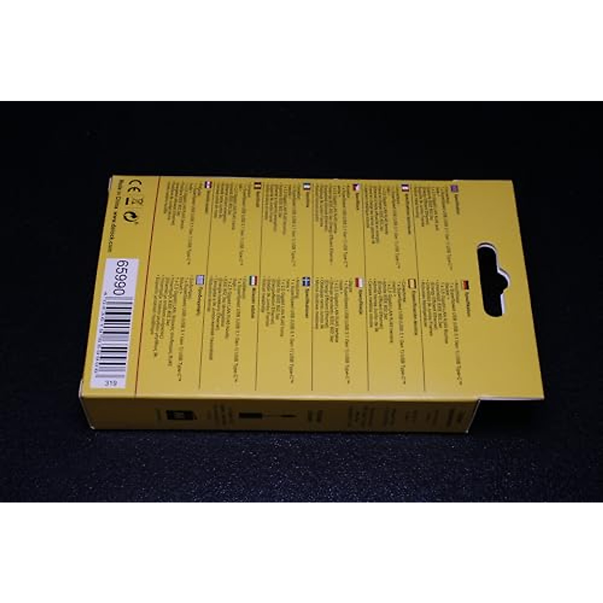 DeLOCK 65990 USB C Adaptor/Thunderbolt 3 to Gigabit Ethernet LAN 2.5 Gbit NBase-T 2,500 Mbps RJ45 Female