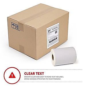 [2 Rolls, 440 Labels] 4”x 6” Postage Thermal Shipping Labels Compatible with Dymo 4XL 1744907 LabelWriter