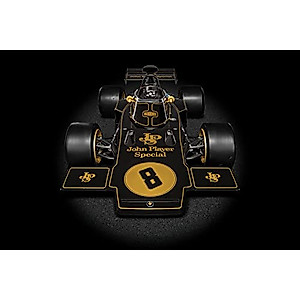 Pocher Lotus 72D John Player Special Emerson Fittipaldi 1972 British Grand Prix 1:8 Scale Diecast Model Kit HK114