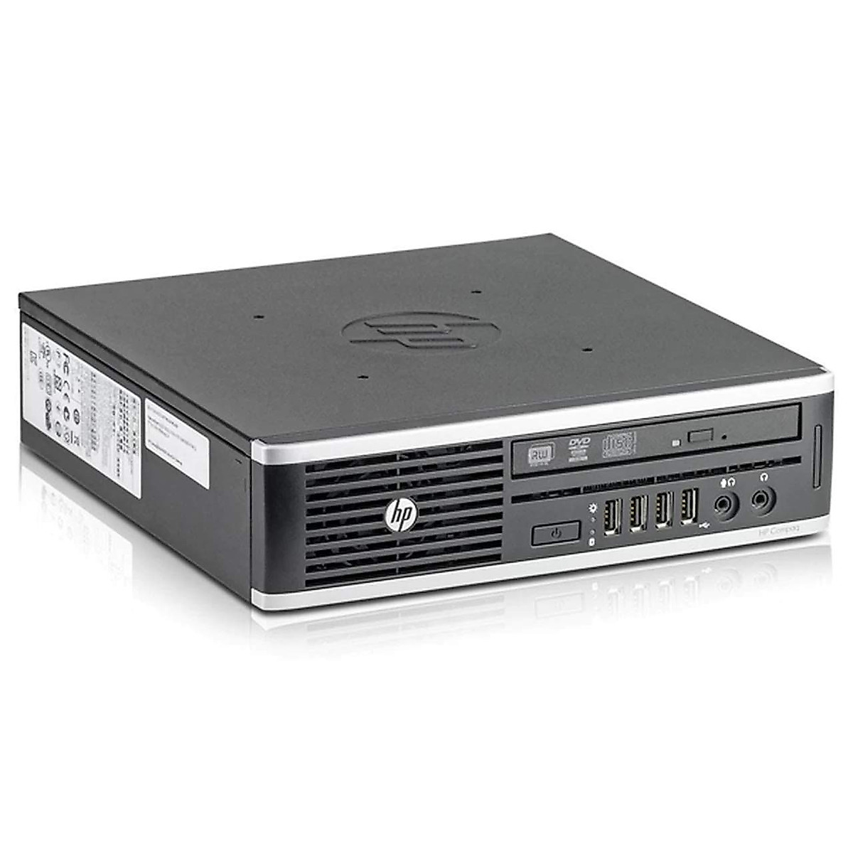 HP 8300 USFF Computer Desktop PC, Intel Core i5 3.2GHz Processor, 8GB Ram, 120GB Solid Drive, WiFi | Bluetooth, 1080p Webcam, Wireless Keyboard & Mouse, 20 Inch Monitor, Windows 10 (Renewed)