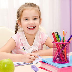 BOTYUG Cute Kawaii Pink Stationery Set, Back to School Supplies for Teen Girls, 10 Sheets of Letter Paper, First Day of School Gifts