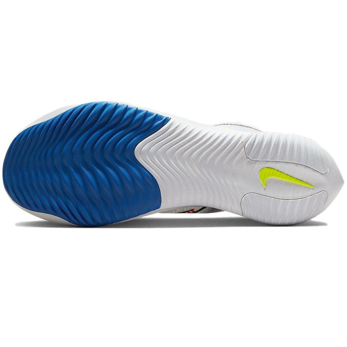 Nike Men's ZoomX Streakfly Racing Shoes (White/Black-Volt-Racer Blue, us_Footwear_Size_System, Adult, Men, Numeric, Medium, Numeric_9_Point_5) 9.5