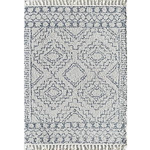 CosmoLiving by Cosmopolitan Reggia Area Rug, Linen White