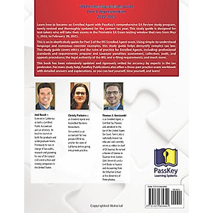 PassKey Learning Systems EA Review Part 3 Representation; Enrolled Agent Study Guide, May 1, 2022-February 28, 2023 Testing Cycle (PassKey EA Exam Review May 1, 2022-February 28, 2023 Testing Cycle)