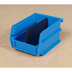 Triton Products 4-210 LocBin Bin Dividers for 3-210 Bins 4-7/8-Inch L by 2-5/8-Inch W by 1/8-Inch H Black ABS Plastic 6-Pack