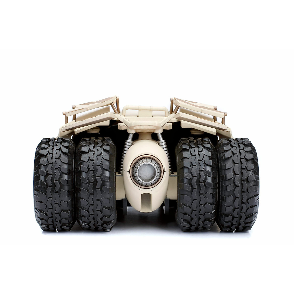 Jada Toys 1: 24 Scale The Dark Knight Batmobile Die-cast Vehicle with Batman Figure, Multicolor