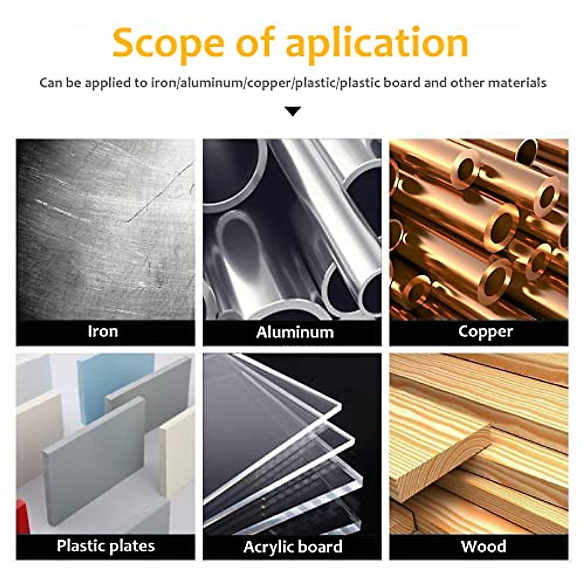 Hotiko 4pcs Countersink Chamfer Hole Drill Bit for Metal Wood Aluminum Iron Plastic Plate-90 Degree Titanium HSS 4241