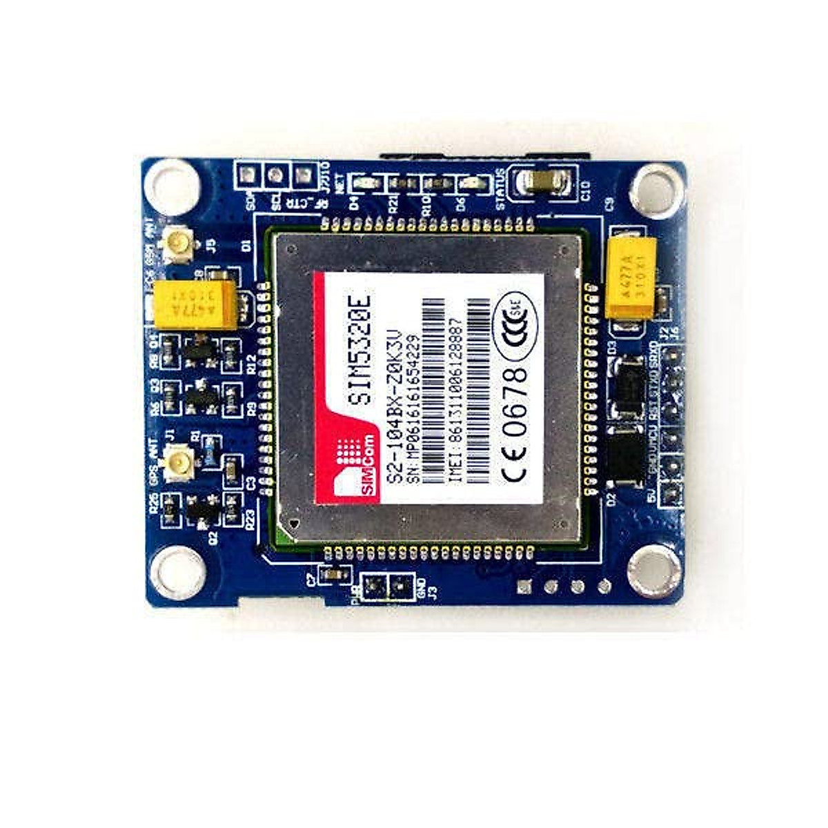 SIM5320E 3G Module GSM GPRS SMS Development Board with GPS PCB Antenna for Arduino