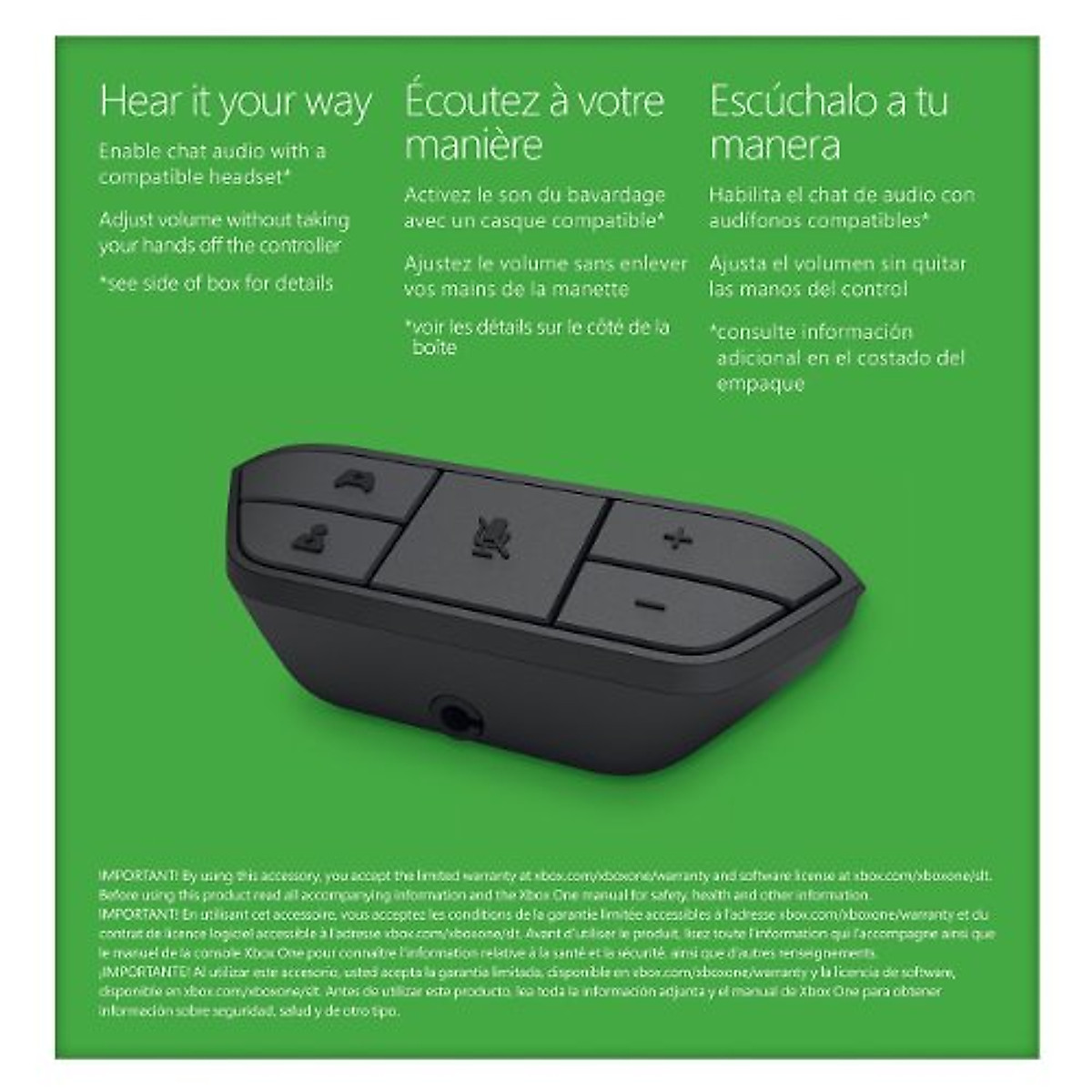 Xbox One Stereo Headset Adapter