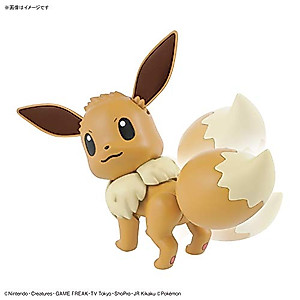 Bandai Hobby Pokemon: Eevee Bandai Model Kit, Multicolor