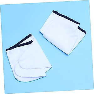 Beaupretty 2 Pairs Thermal Gloves Heat Tanning Mitt Paraffin Wax Mitts Wax Gloves Hand Treatment Cover Foot Spa Cover Bath Treatment Gloves Care Insulation Cotton Wax Bath Hand Mitts