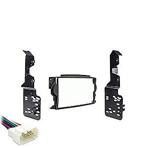 Compatible with Acura TL 2004 2005 2006 Double DIN Stereo Harness Radio Install Dash Kit Package New