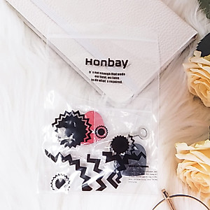 Honbay 2PCS Mini Love Heart Shaped Lock Padlock with Key for Jewelry Box, Purse, Handbag, Backpacks, Cabinet, Treasure Chest, Suitcases, Lockers, Letter Box, Diary, etc