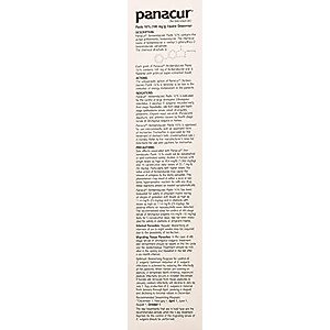 (3 Pack) PANACUR Dewormer Horse Paste 10%, 100mg Each