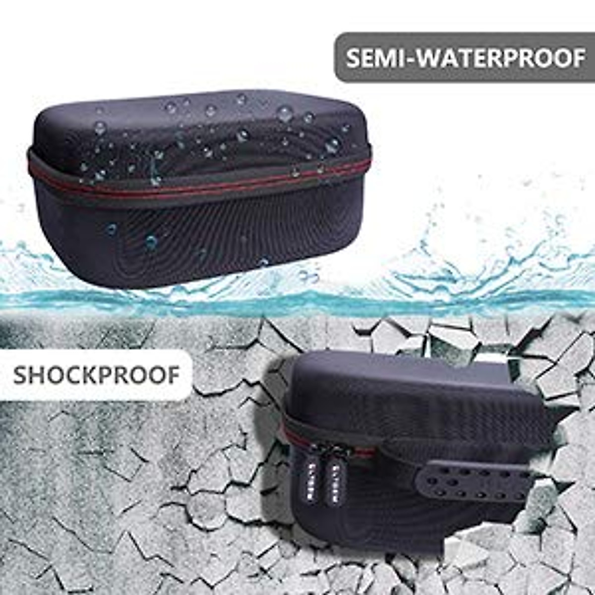 LTGEM Hard Case for JBL Quantum One/50/100/200/300/400/600/610/800 Wired Over Ear Gaming Headphones