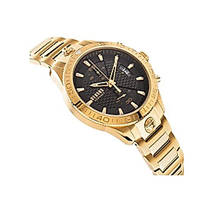 Versus Versace Mens Black 46 mm Griffith Watch VSPZZ0521