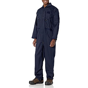 TRU-SPEC Men's 27-P Basic Flight Suit, Navy, Large Regular