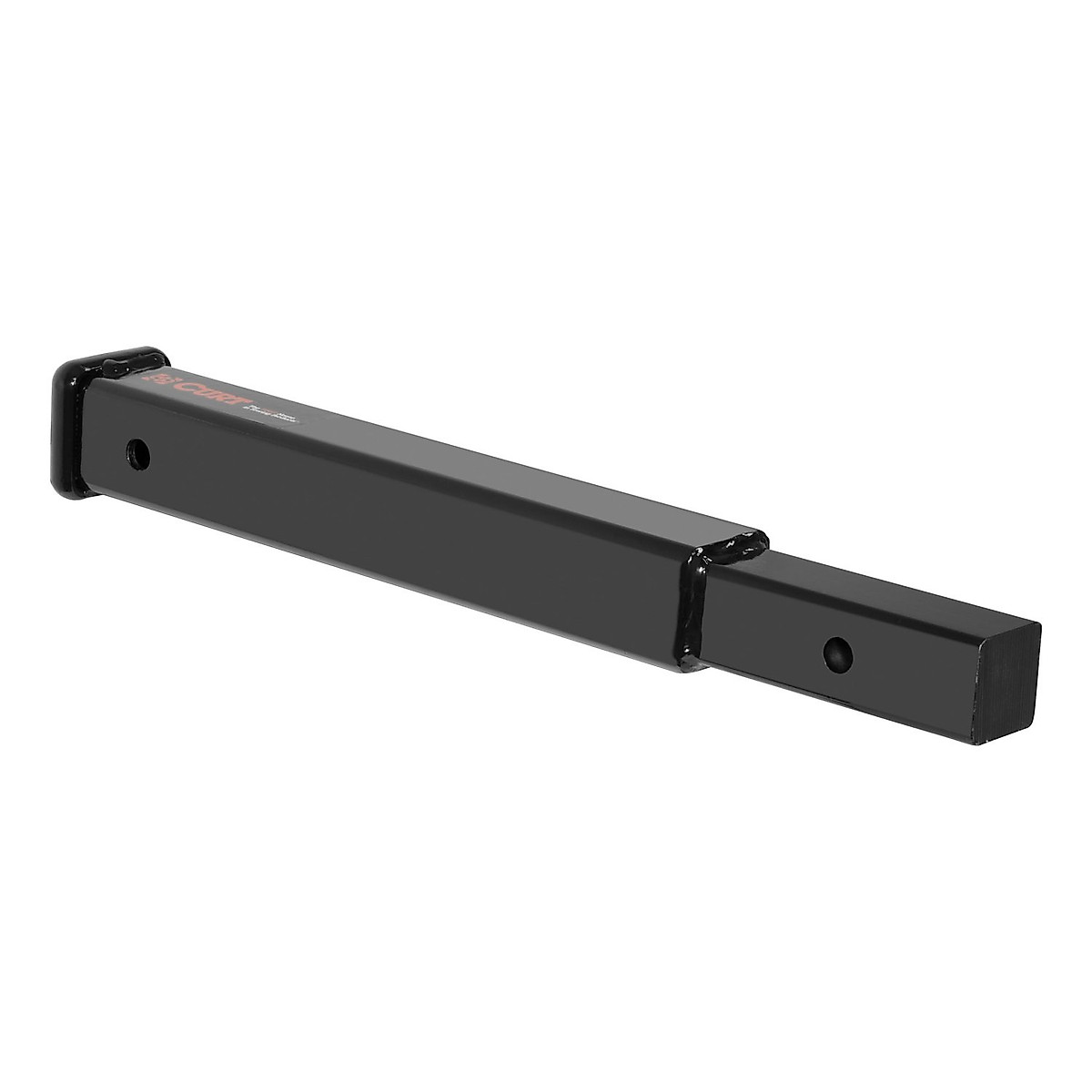 CURT 45796 18-Inch Long Trailer Hitch Extension for 2-Inch Receiver, 3,500 lbs , Black