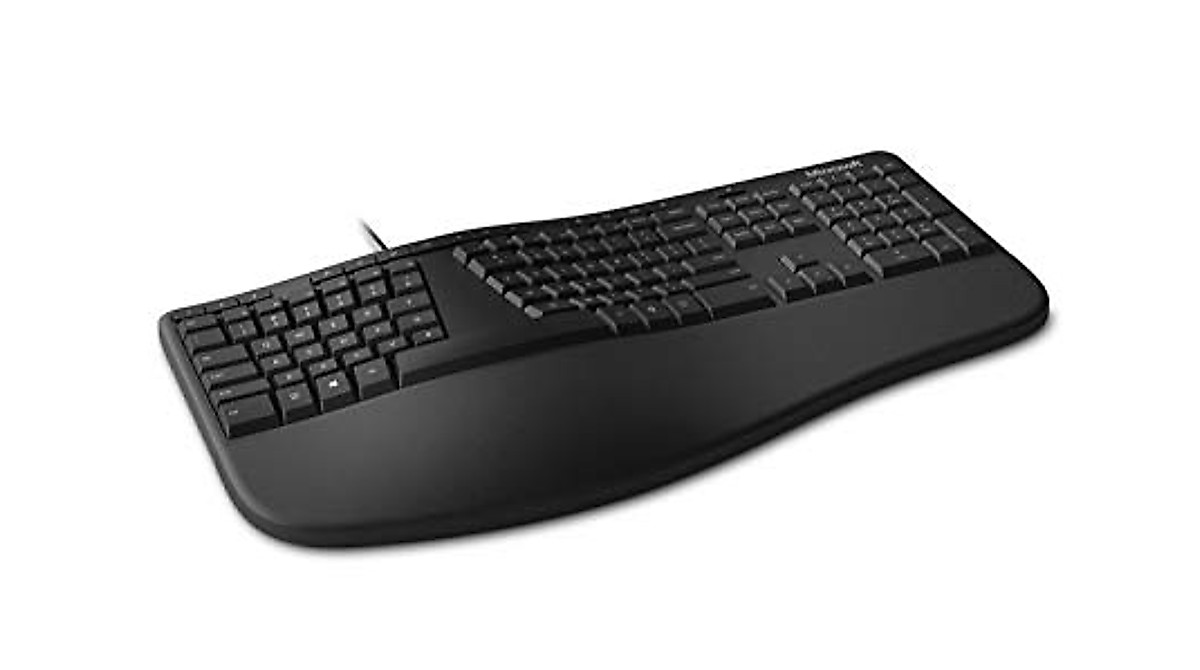 Microsoft Ergonomic Desktop - Comfortable Wired Keyboard and Mouse