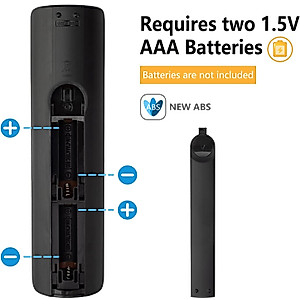 Newest Universal Remote Control for Samsung TV Remote Compatible with Samsung LCD LED HDTV 3D Smart TVs Models.【Pack of 2】
