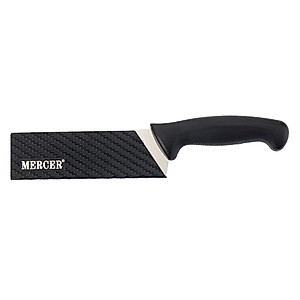 Mercer Culinary Felt Lined Knife Guard, 8" x 2", Black