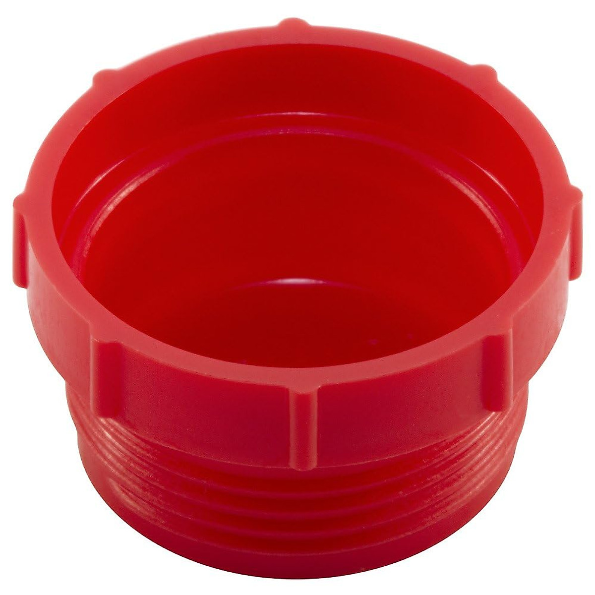 Caplugs PDI-31 PDI Series – Plastic Threaded Plug for Inverted Flared Fittings, 1000 Pack, Red LD-PE, Thread Size 3/8"-24 Hole Protection, Dust and Dirt Seals, Leak Prevention, Masking (99191173)