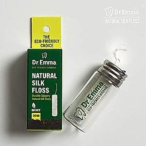 Dr. Emma Natural Silk Floss 33 yds/ 30 m (1 Pack)