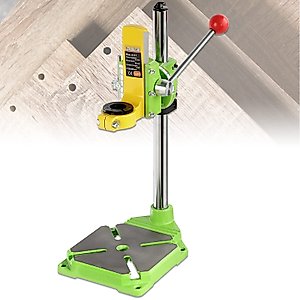 POWLAB Floor Drill Press stand Drill Press Work Station Stand Table Top Drill Press 90° Rotating Fixed Frame for Drill Workbench Repair Drill Press Table Only for Clamping Range 38mm-42mm