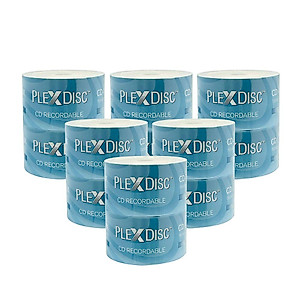 PlexDisc 631-800 52x 700MB 80 Minute Logo Top CD-R 600 Disc Spindle