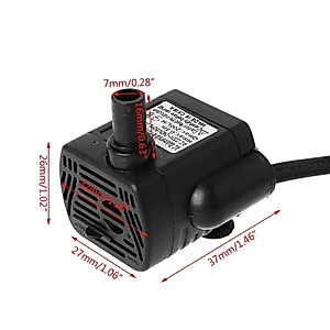 Automatic Boat Bilge Pump AC 220V 3W Submersible Water Pump For Aquarium Fountain Air Fish Pond Tank Portable