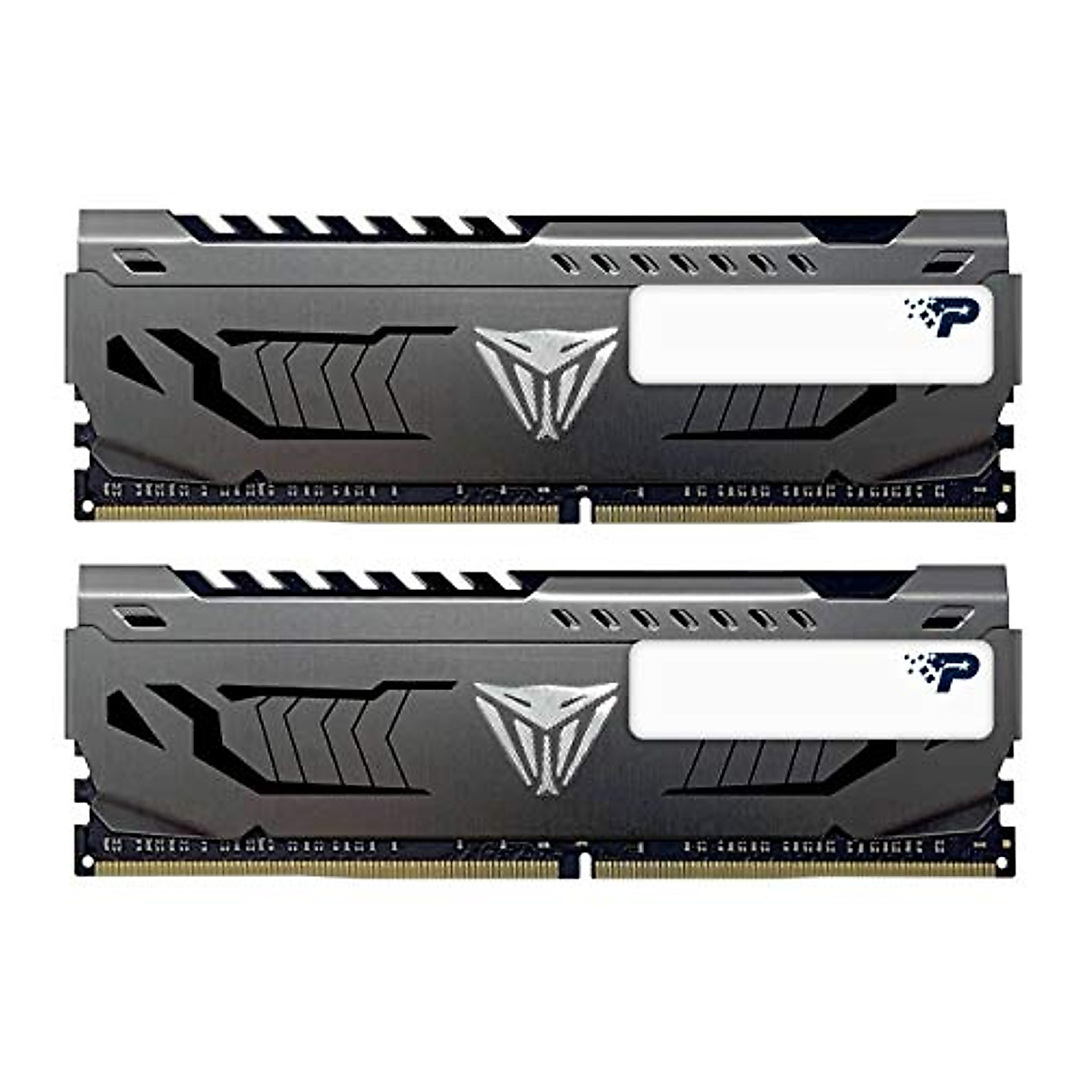 Patriot Viper Steel DDR4 RAM 16GB (2X8GB) 4400MHz CL19 UDIMM Desktop Gaming Memory Kit - PVS416G440C9K