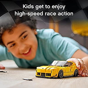 LEGO® Speed Champions Toyota GR Supra 76901 Toy Car Building Kit; Racing Car Toy for Kids