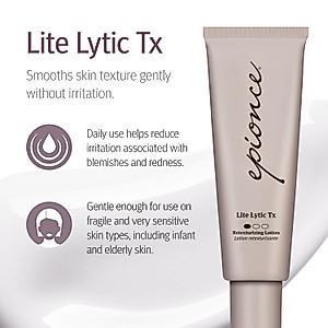 Epionce Lite Lytic Tx - Gentle-Strength Product for Dry & Sensitive to Normal Skin with Salicylic Acid, Hyaluronic Acid & Azelaic Acid, Dermatologist Skincare