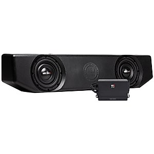 MB Quart MBQJT-SUBA-1 Jeep Gladiator (JT) 2020+ Models - 400W Underseat Subwoofer System - Dual 8" Subs, Class-D Amp, Custom-Fit, Easy Install