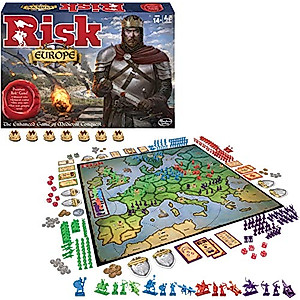 Winning Moves Games Risk Europe, Blue
