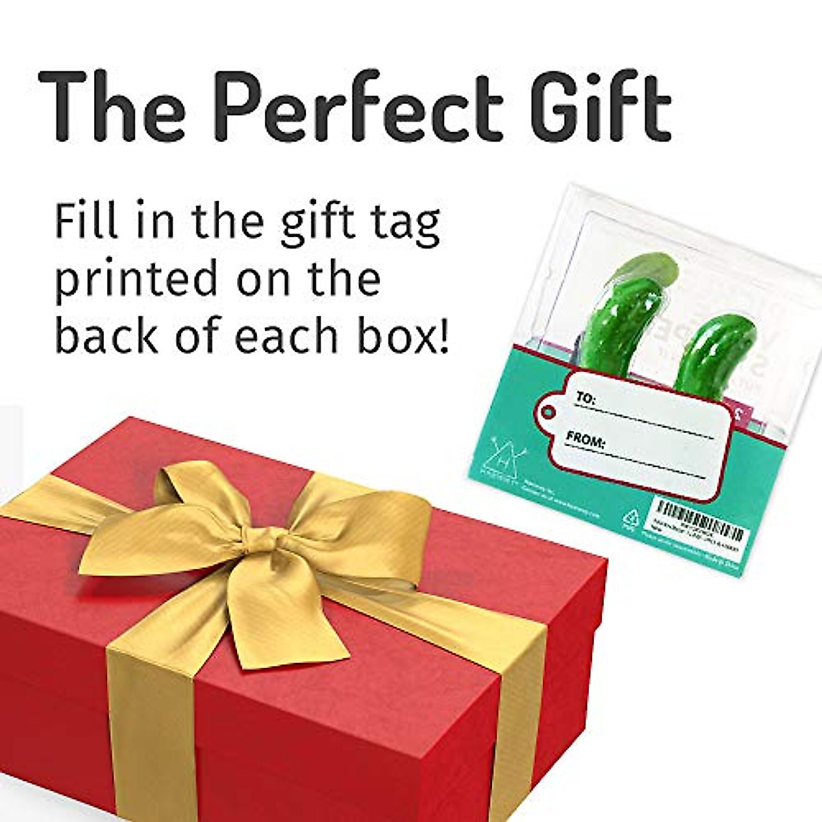 Hawwwy Pickle Wine Stopper - Set of 2 - Leak Proof- Premium Wine Stoppers for Wine Bottles - Ideal Gift - Cute Wine Accessories - Funny Wine Bottle Stopper with Gift Box