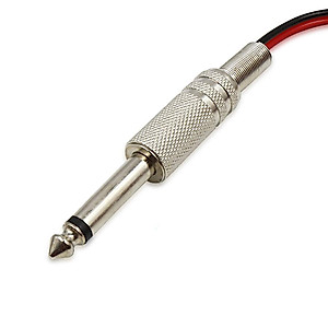 Tattoo Clip Cord, Professional Tattoo Clip Cord Rubber Tattoo Clip Line with Mono Plug Soft Wire for Tattoo Machines Tattoo Power Tattoo Kits Supply …