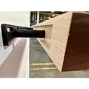 DAKODA LOVE | Solid Maple Wood Floating Shelf | Premium Craftsman Quality (30" L x 8" D x 1.38" H)