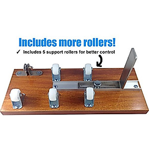 Glass Bottle Cutter (Deluxe) Kit, Upcycle EZ-Cut: Beer & Wine Bottle Cutting + Edge Sanding Paper & Heat Tool