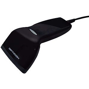 Opticon C37BU1-00 Barcode CCD Scanner, 200 Scans/Seconds, USB Interface, Cabled, Black