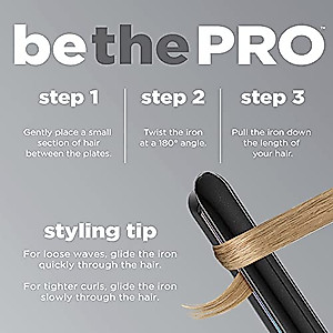 INFINITIPRO BY CONAIR Rainbow Titanium Flat Iron, 1-inch