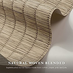 GoDear Design Faux Grasscloth Textured Wallpaper for Bedroom Living Room, Contact Paper for Wall Décor and Doors, Single Roll Wall Covering, 23" W x 96" L Non-Pasted Paper, Tranquility