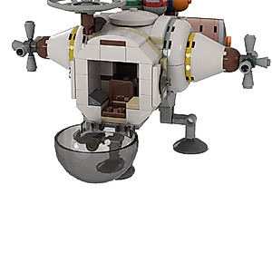 Outer Planet Wilds Ship Building Block Set Toys, OW Echoes of The Eye Spaceship Model, Explore The Universe Space Game Spaceship Toy Suitable for Boys Girls Adult (243 PCS)