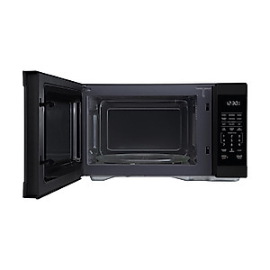 SHARP SMC1161KB Oven with Removable 12.4" Carousel Turntable, Cubic Feet, 1000 Watt Countertop Microwave, 1.1 CuFt, Black