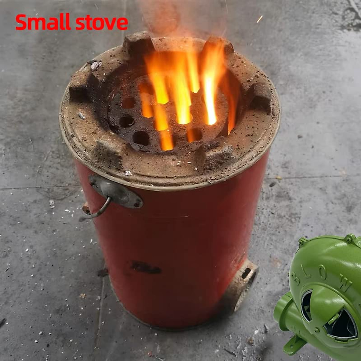 110V 250W US Style Electric Blacksmith Forge Blower Blacksmithing Coal Forge Fan air Blower Tools with 230CFM