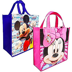 Disney Mickey and Minnie Mouse Reusable Tote Set