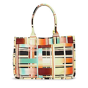 Vince Camuto Orla Tote, Plaid On Tech