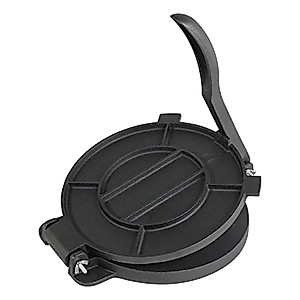 7Penn Cast Iron Tortilla Press 8in - Corn Tortilla Press Roti Maker Flour Tortillas Presser with 100 Cooking Sheets