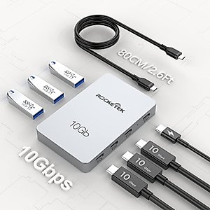 12 in 1 Surface Dock USB C with 100W Power Supply - 2 Year Warranty - Surface Pro Docking Station with Dual 4K HDMI+VGA for Surface Pro 11/10/9/8/X/7+/7,Surface Laptop, Surface Go